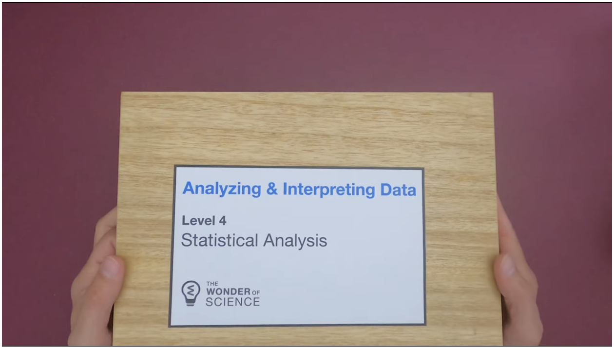 Analyzing & Interpreting Data Level 4 - Statistical Analysis — The Wonder of Science